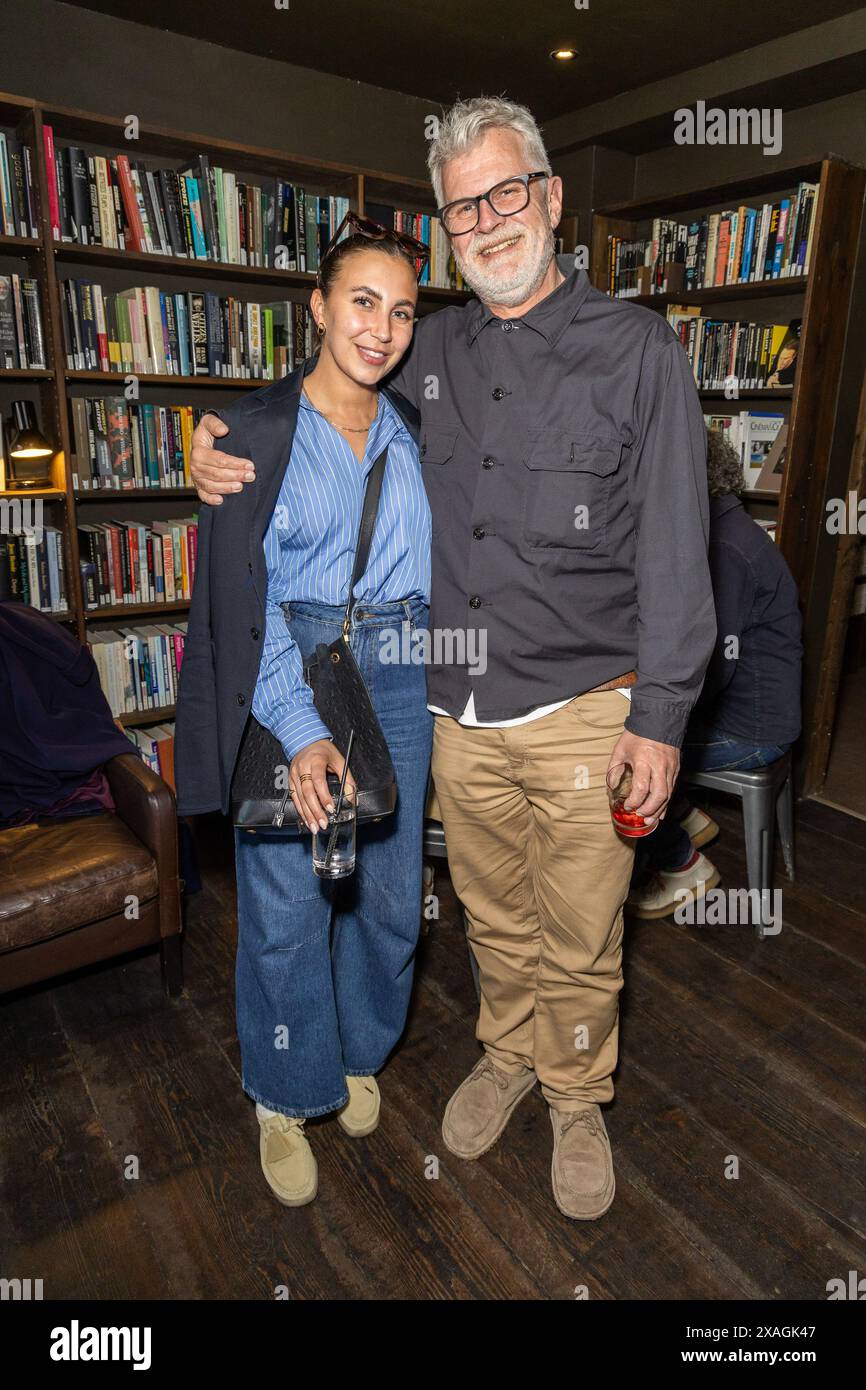 London, UK. 06th June, 2024. (L-R) Chloe McGrath and film editor, Simon ...