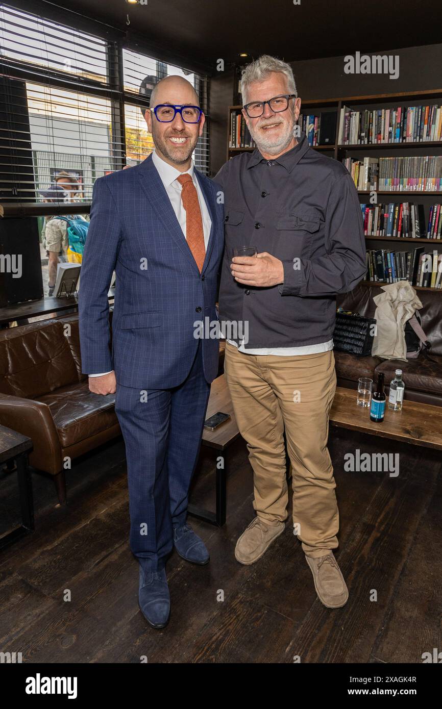 London, UK. 06th June, 2024. (L-R) Emmy nominated director, Stephen ...