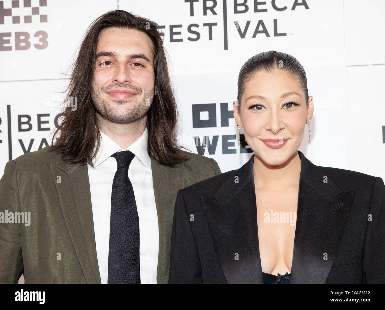 June 6, 2024, New York, New York, USA: Kaan Karahan and Sebelle Karahan ...