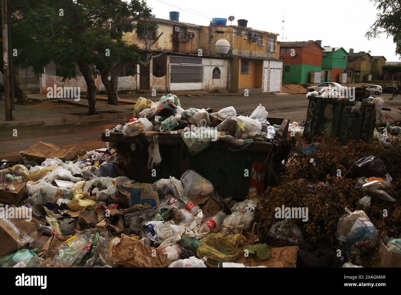 Venezuela-San Francisco-06-06-2024. The streets of the San Felipe ...