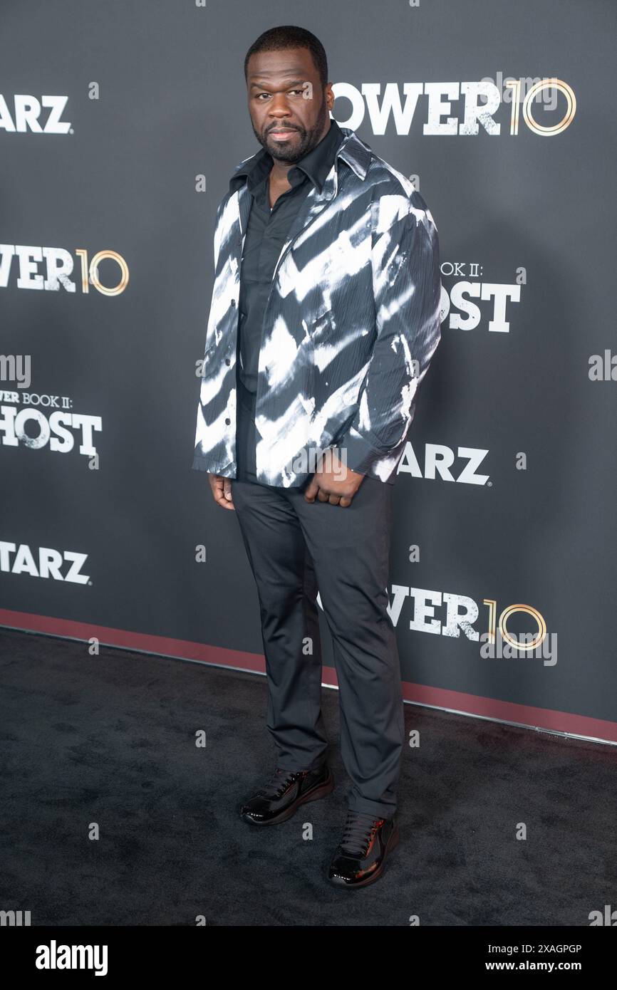 New York, NY, USA. 06th June, 2024. 50 Cent at Starz "Power Book II ...