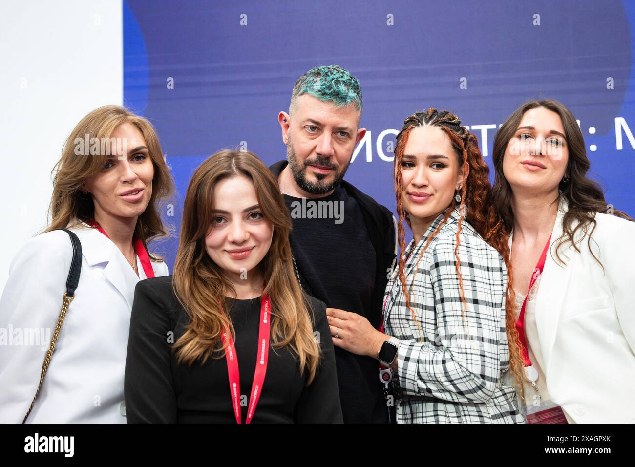 The founder of the Artemy Lebedev Studio, Artemy Lebedev, takes ...