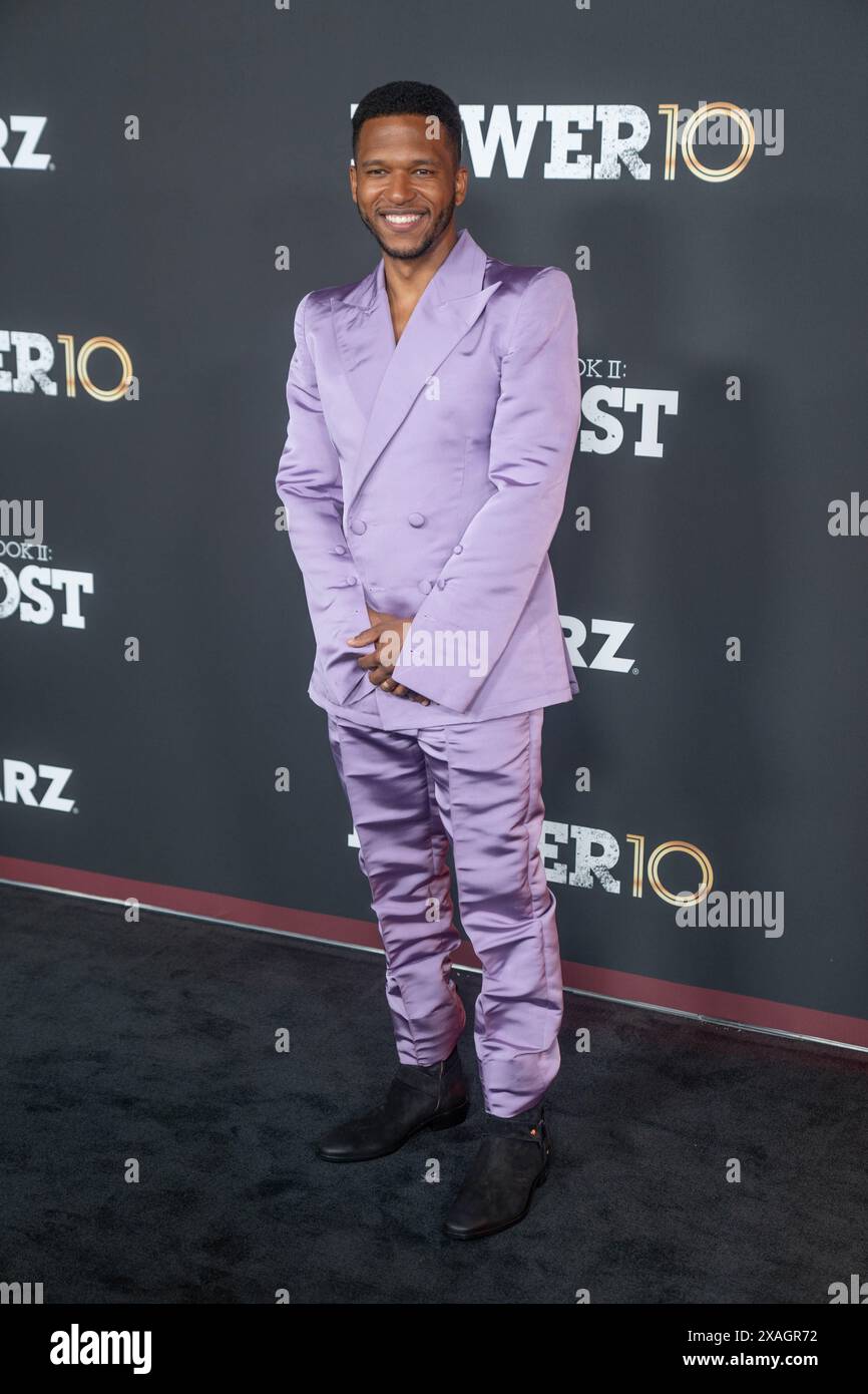 New York, NY, USA. 06th June, 2024. Lovell Adams-Gray at Starz "Power ...