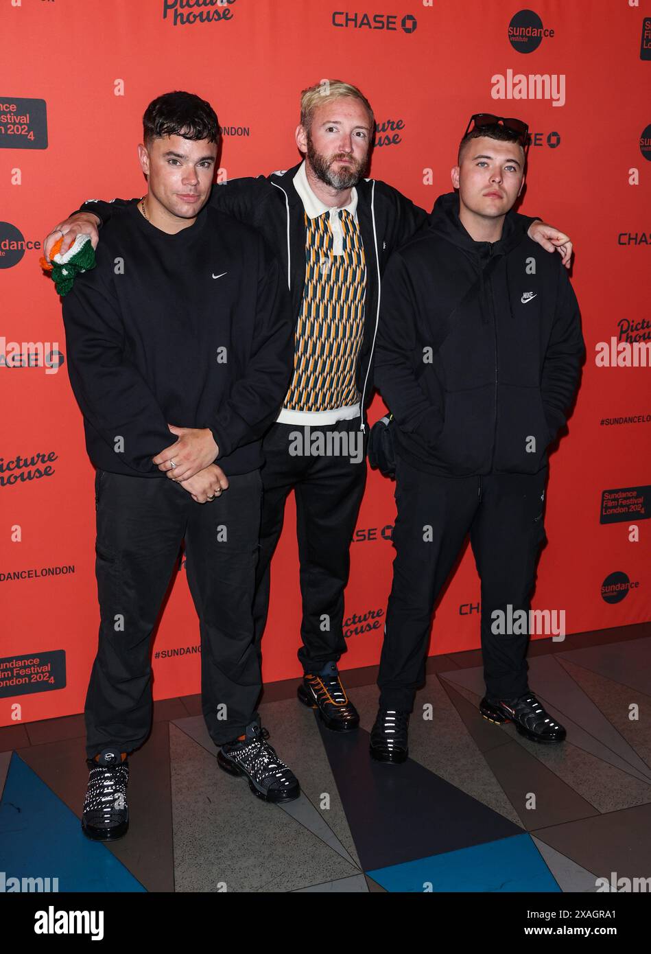 London, UK. 06th June, 2024. Mo Chara, DJ Provai, and Moglai Bap of ...