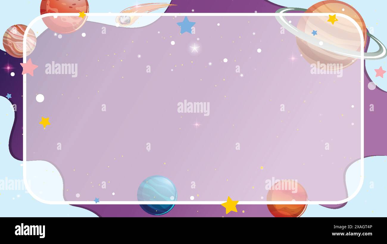 Purple saturn Stock Vector Images - Alamy