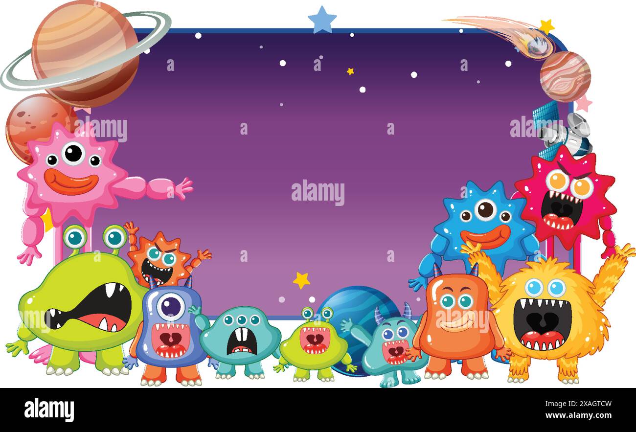Diversity of planets Stock Vector Images - Alamy