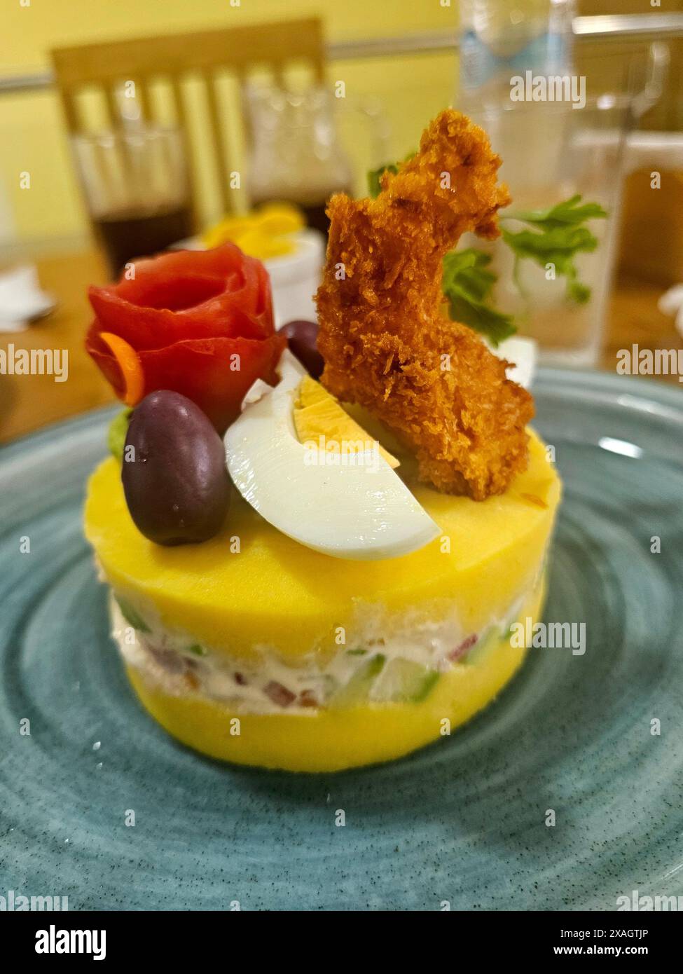 Causa dish hi-res stock photography and images - Alamy