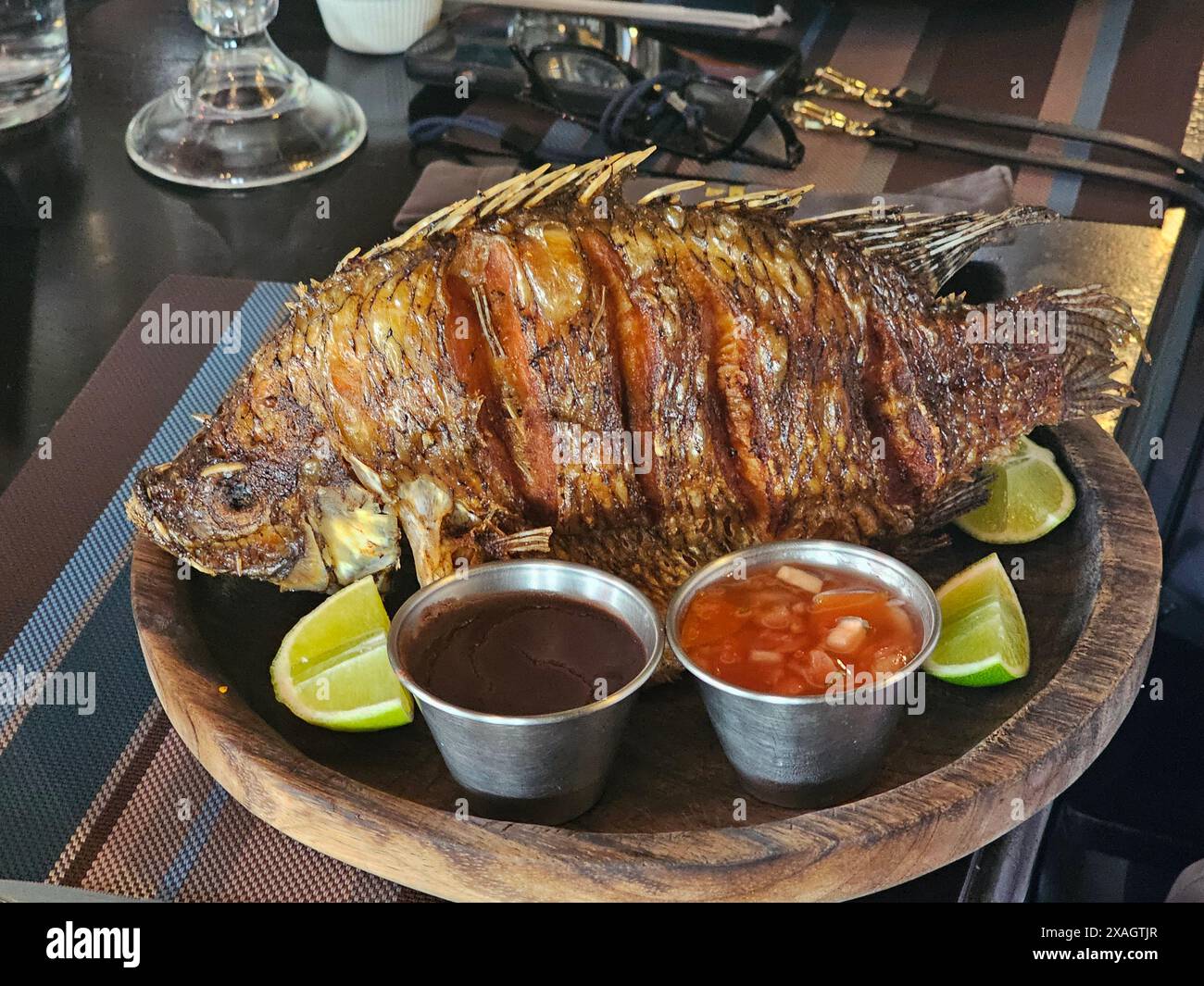 Fish lunch hi-res stock photography and images - Alamy