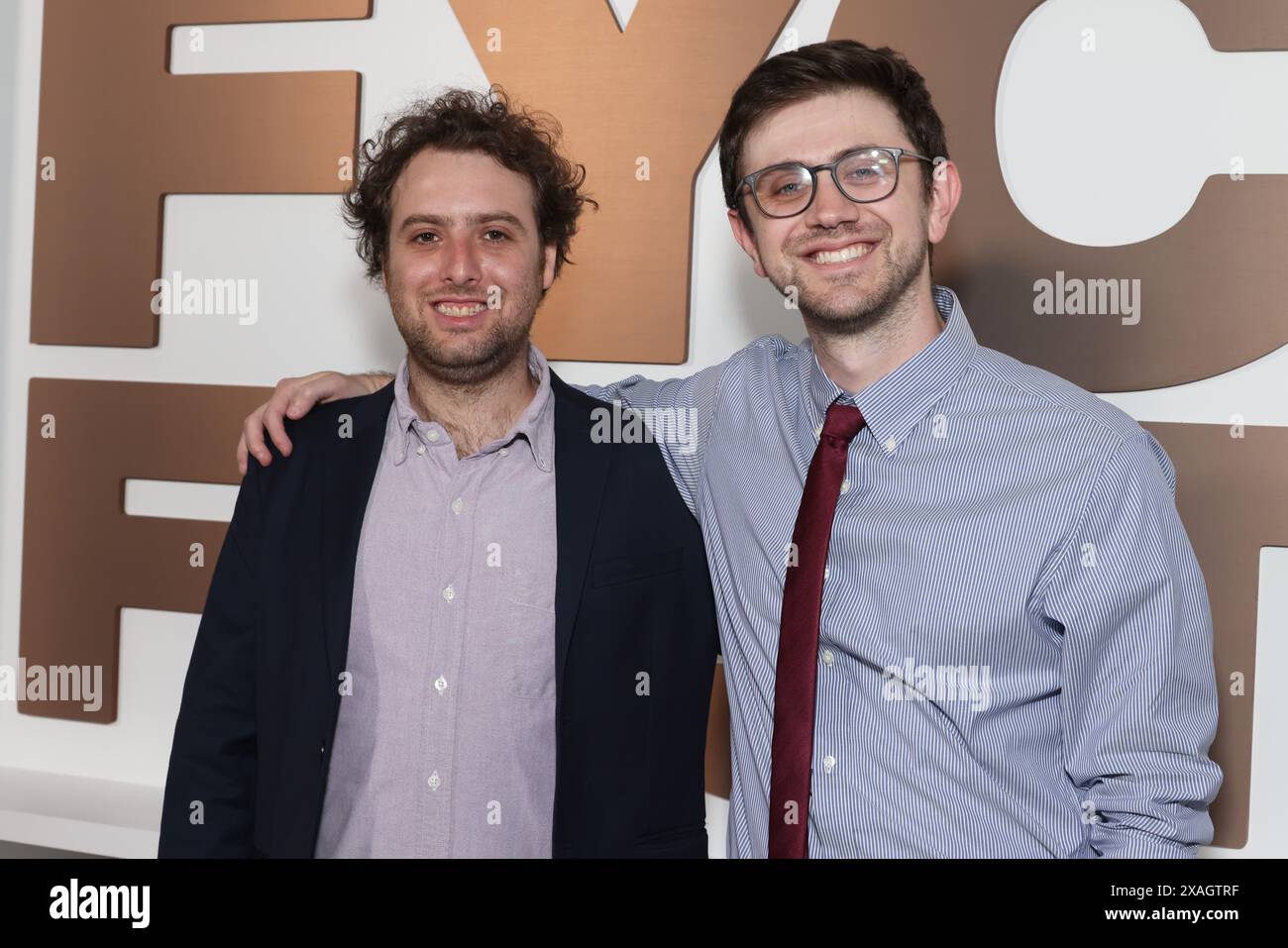 Los Angeles, California. 06/06/2024, Jake Bender and Zach Dunn attends the FX's "What We Do In ...