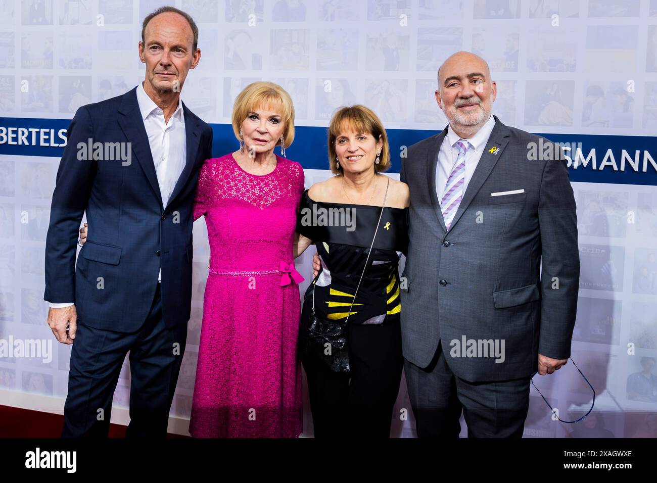 Berlin, Germany. 06th June, 2024. Ron Prosor (r-l), Ambassador of ...