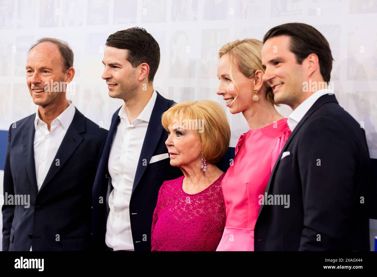 06 June 2024, Berlin: Thomas Rabe (l-r), Chairman of the Bertelsmann ...
