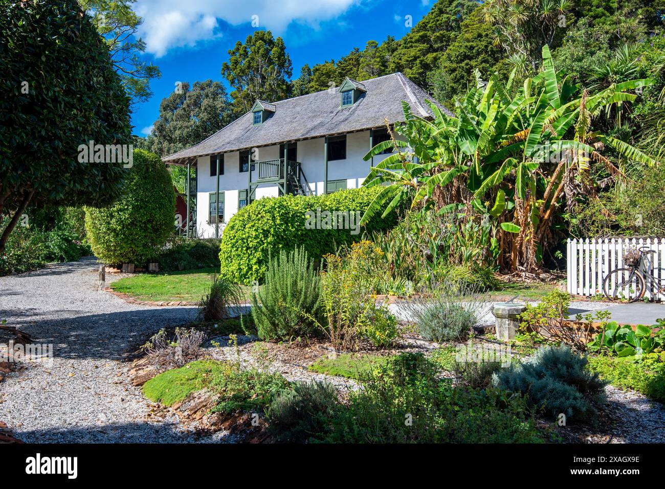 New zealands oldest rammed earth building hi-res stock photography and ...
