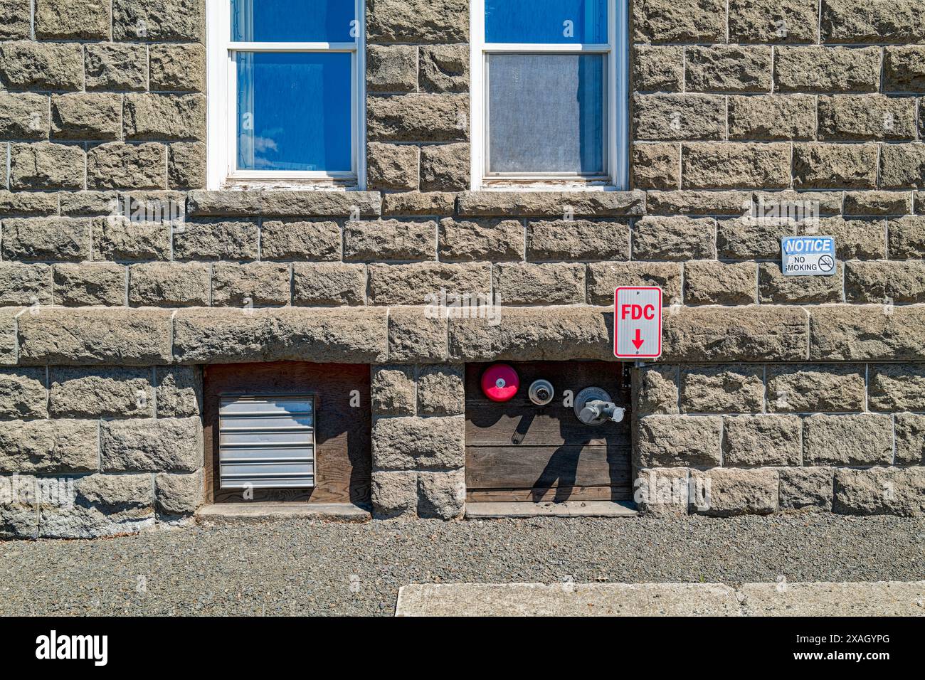 Fire department connection on building hi-res stock photography and ...