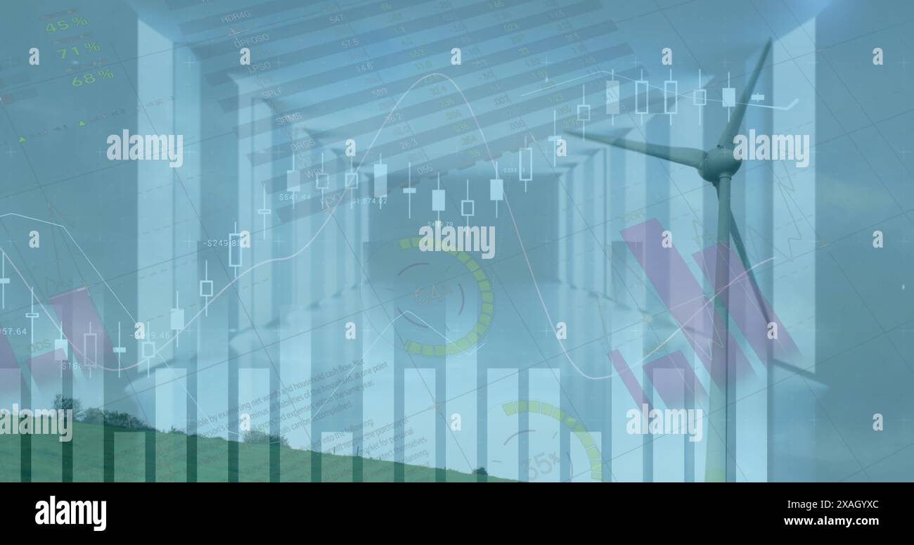 Diagram wind turbine farm hi-res stock photography and images - Alamy