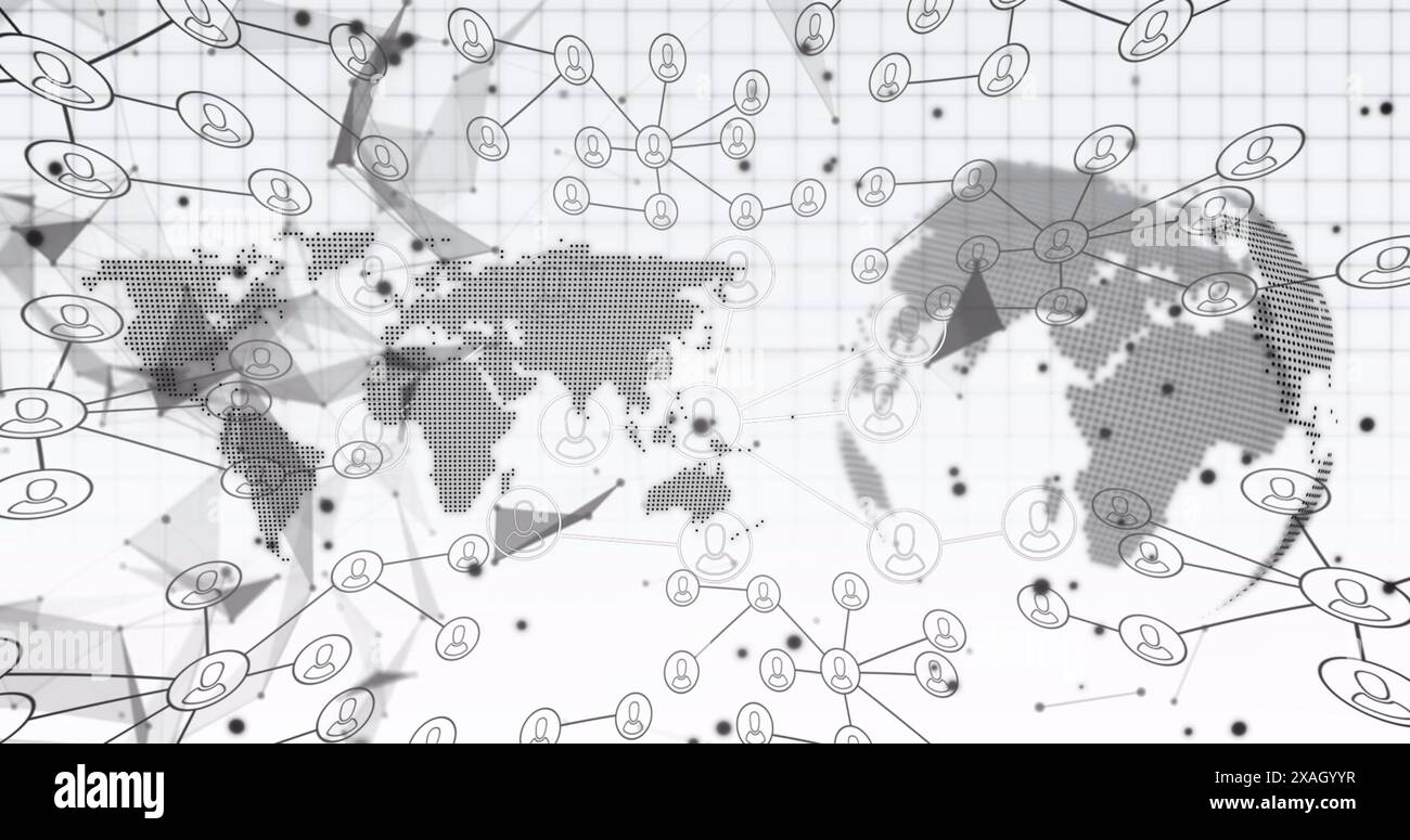 Image of mathematical drawing and formulas over white background Stock ...