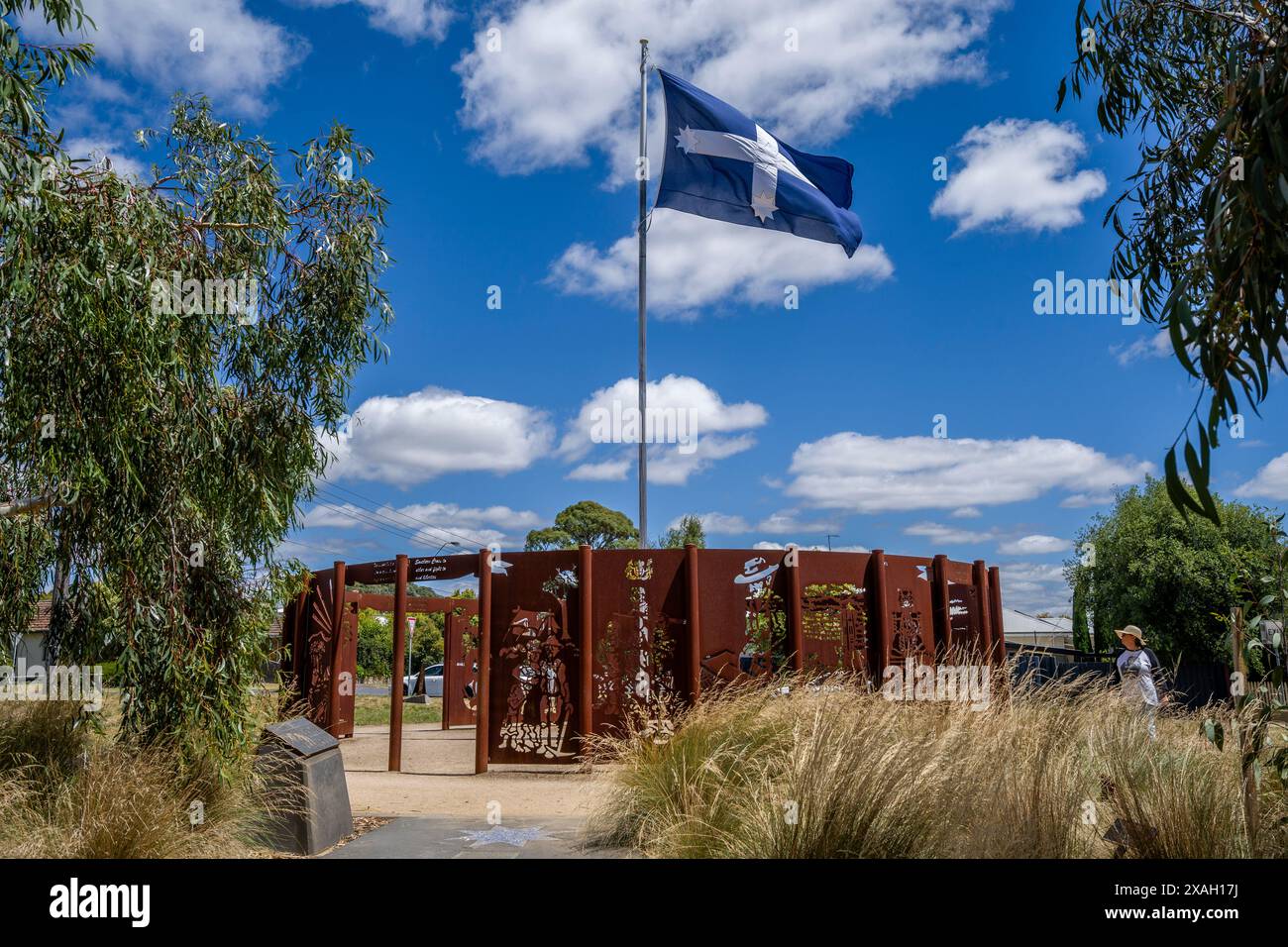 Australian flag history hi-res stock photography and images - Alamy