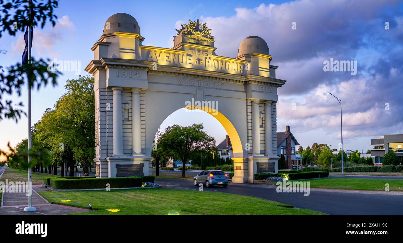 Ballarat arch of victory hi-res stock photography and images - Alamy