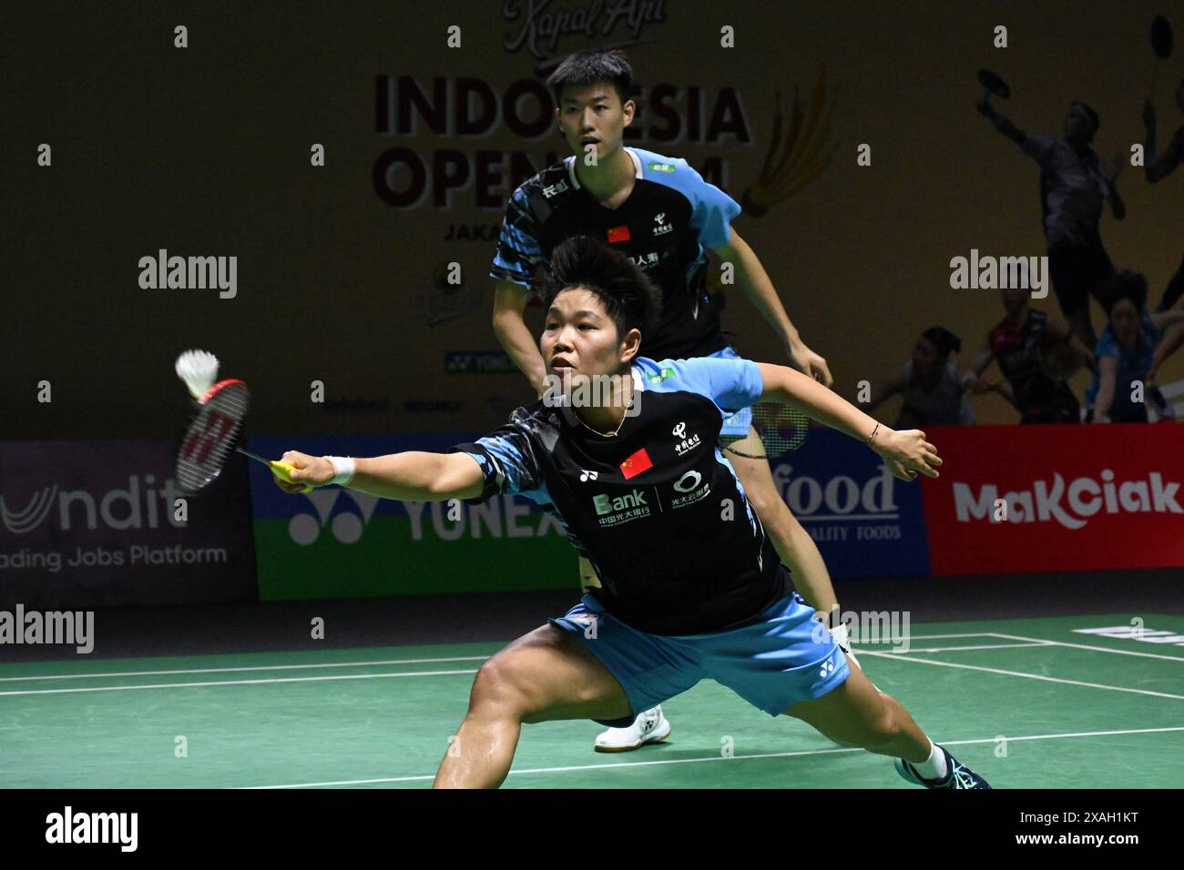Jakatar, Indonesia. 7th June, 2024. Feng Yanzhe/Huang Dongping (Front ...