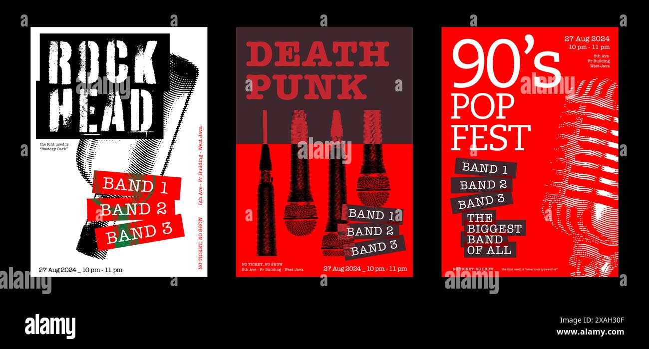 Punk vector hi-res stock photography and images - Alamy