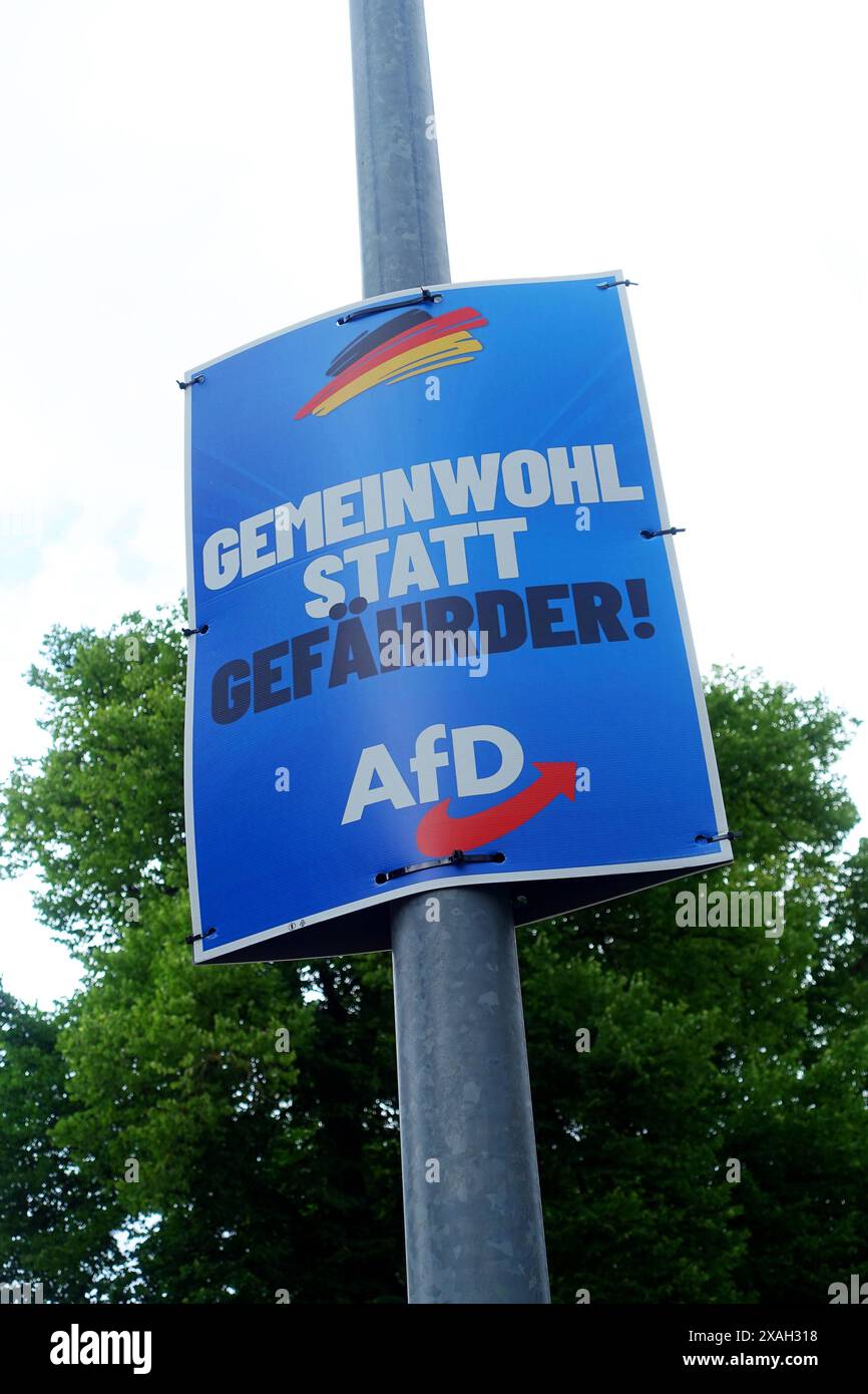 AfD-Wahlplakat - Wahl zum Europäischen Parlament - Die Wahl zum ...