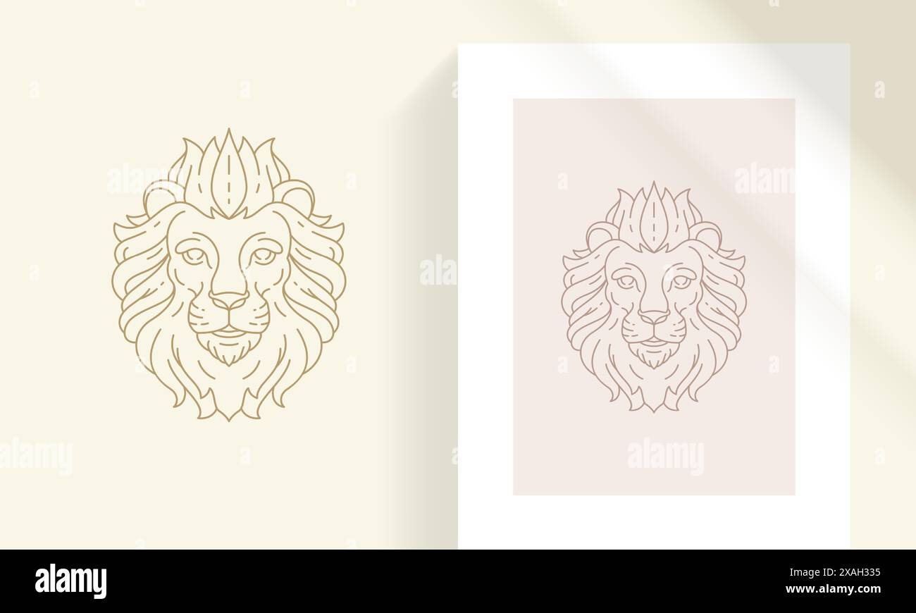 Constellation leo lion outline hi-res stock photography and images - Alamy