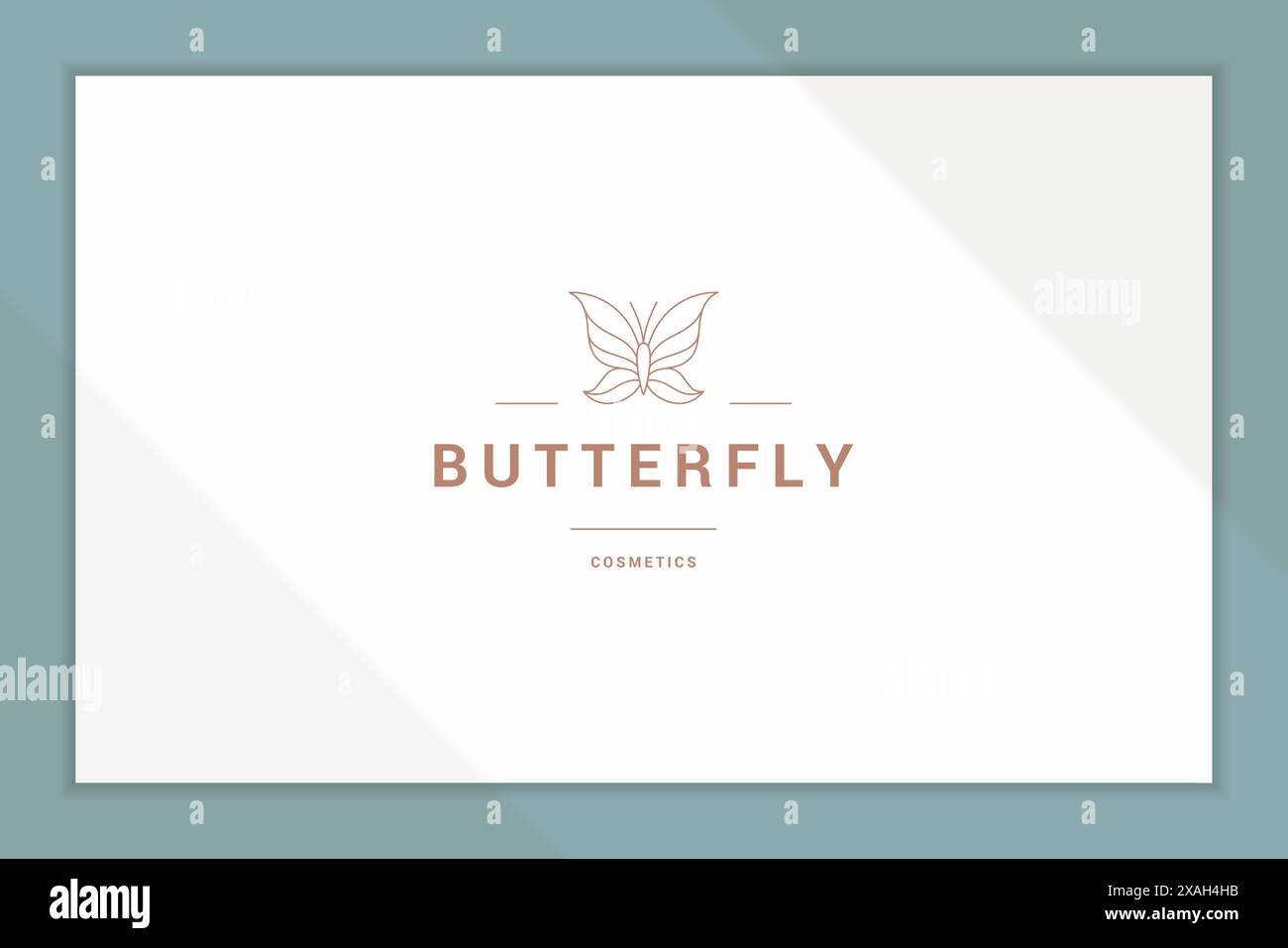 Minimal vector illustration of simple outline emblem template with ...