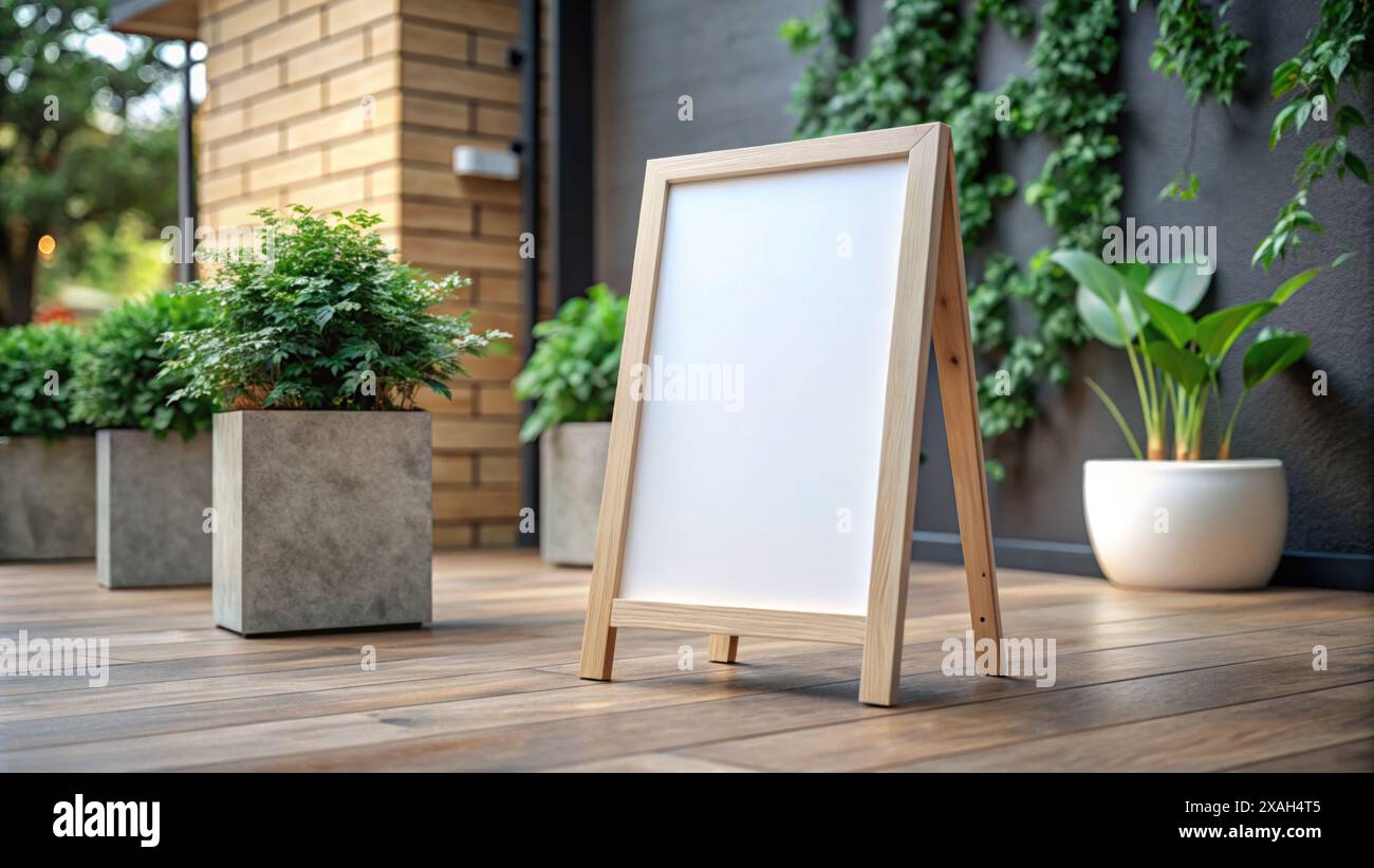 Clean and Modern Sign Mockup for Modern Branding or Business Displays ...