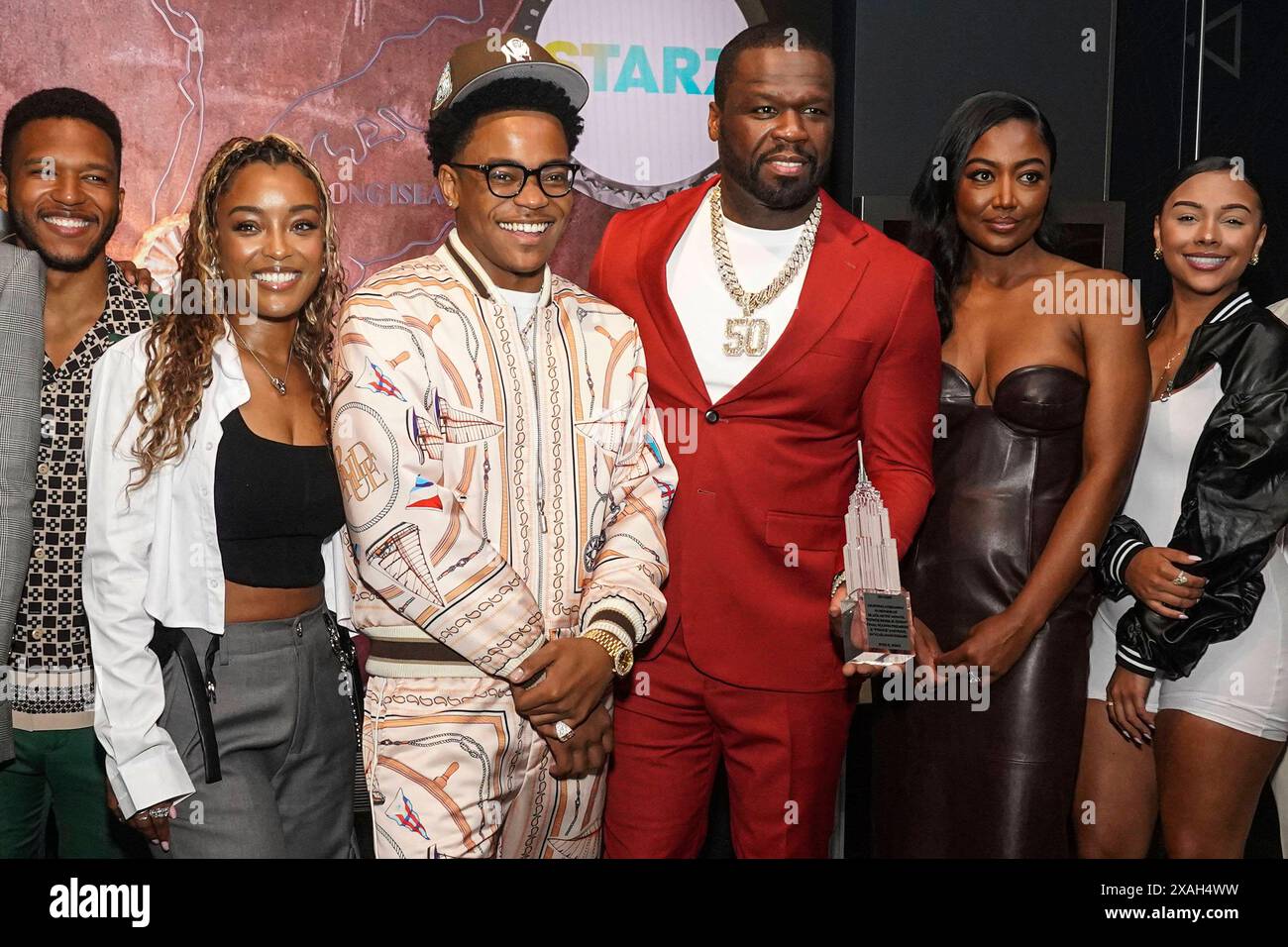 Lovell Adams-Gray, LaToya Tonodeo, Michael Rainey Jr, 50 Cent, Patina ...