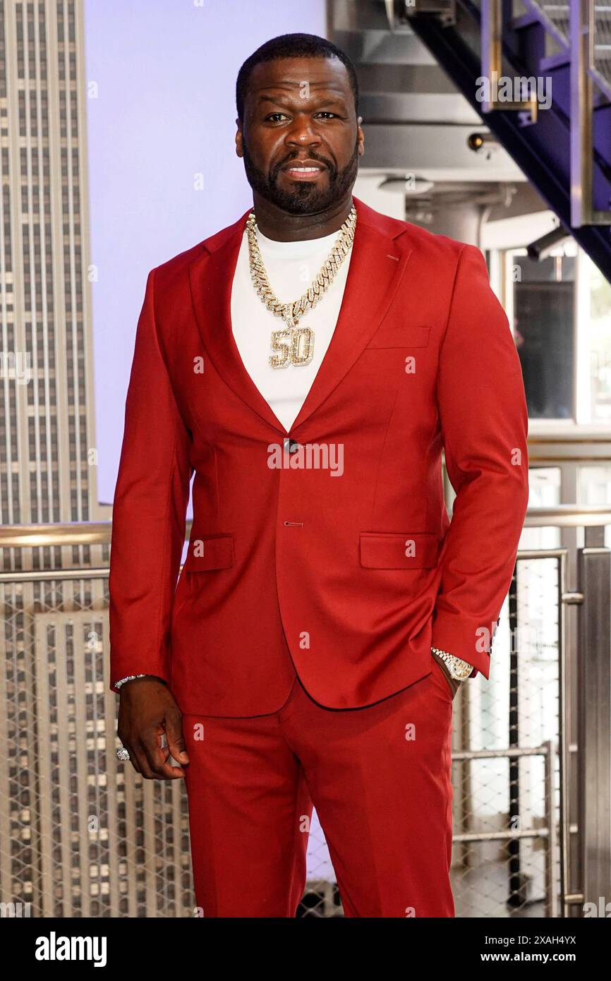 50 Cent beim Pressetermin zur finalen 4. Staffel der TV-Serie Power ...