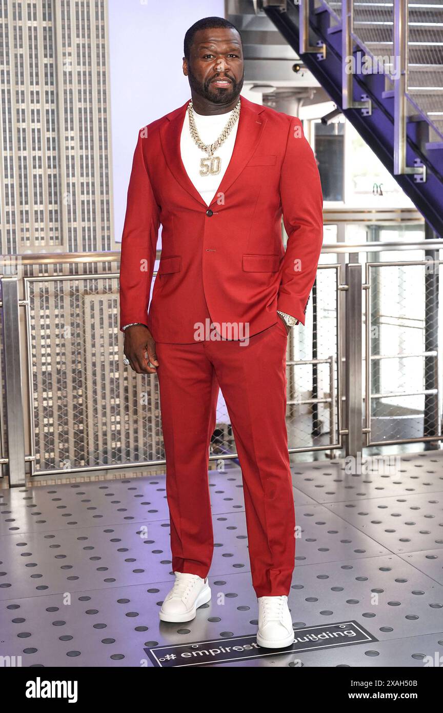 50 Cent beim Pressetermin zur finalen 4. Staffel der TV-Serie Power ...