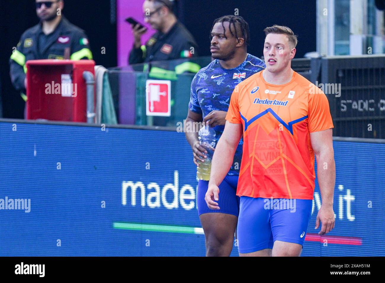 ROME, ITALY - JUNE 7: Ruben Rolvink of Netherlands competes in the ...