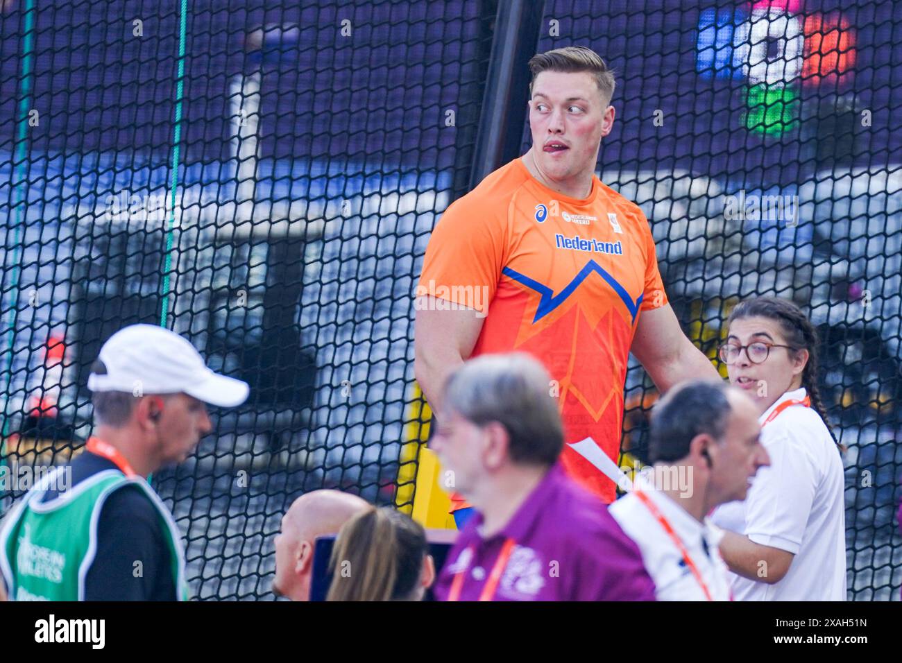 ROME, ITALY - JUNE 7: Ruben Rolvink of Netherlands competes in the ...