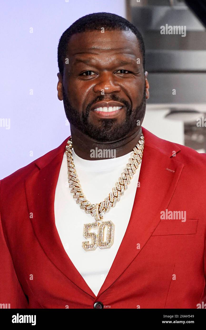 50 Cent beim Pressetermin zur finalen 4. Staffel der TV-Serie Power ...