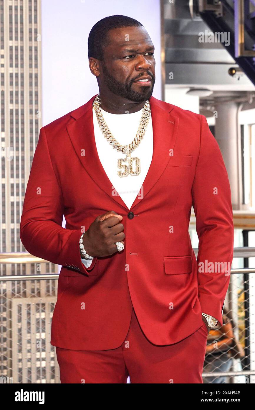 50 Cent beim Pressetermin zur finalen 4. Staffel der TV-Serie Power ...