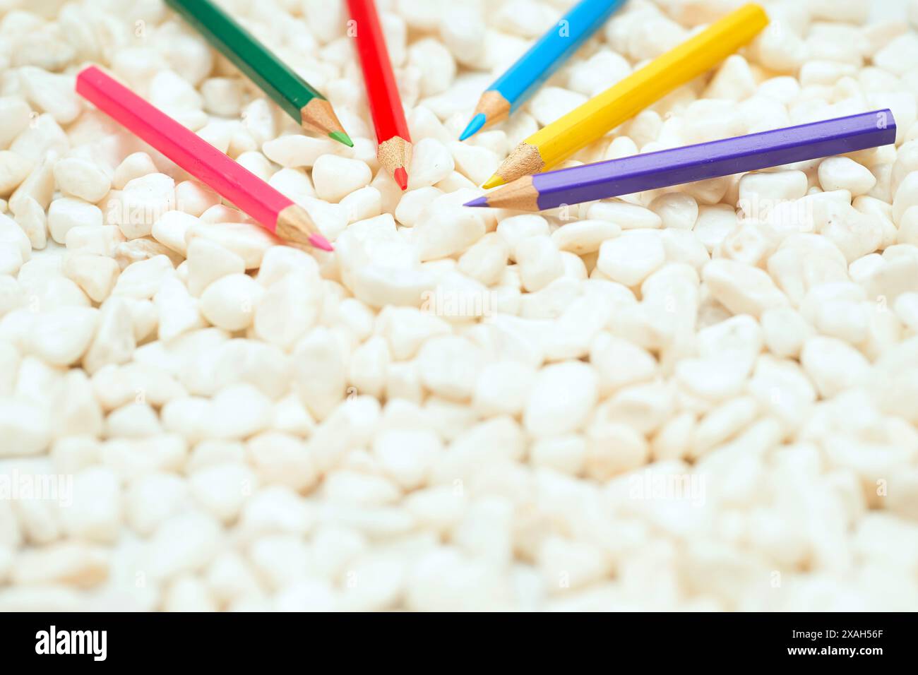 Assortment colored pencils drawing on hi-res stock photography and ...
