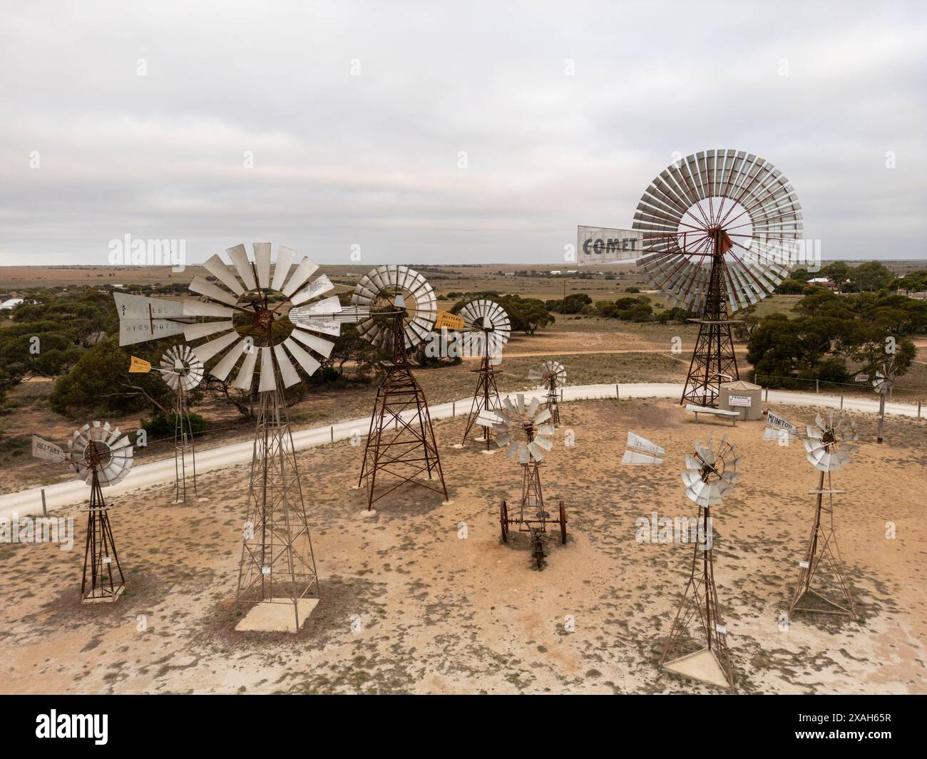 Penong windmill museum hi-res stock photography and images - Alamy