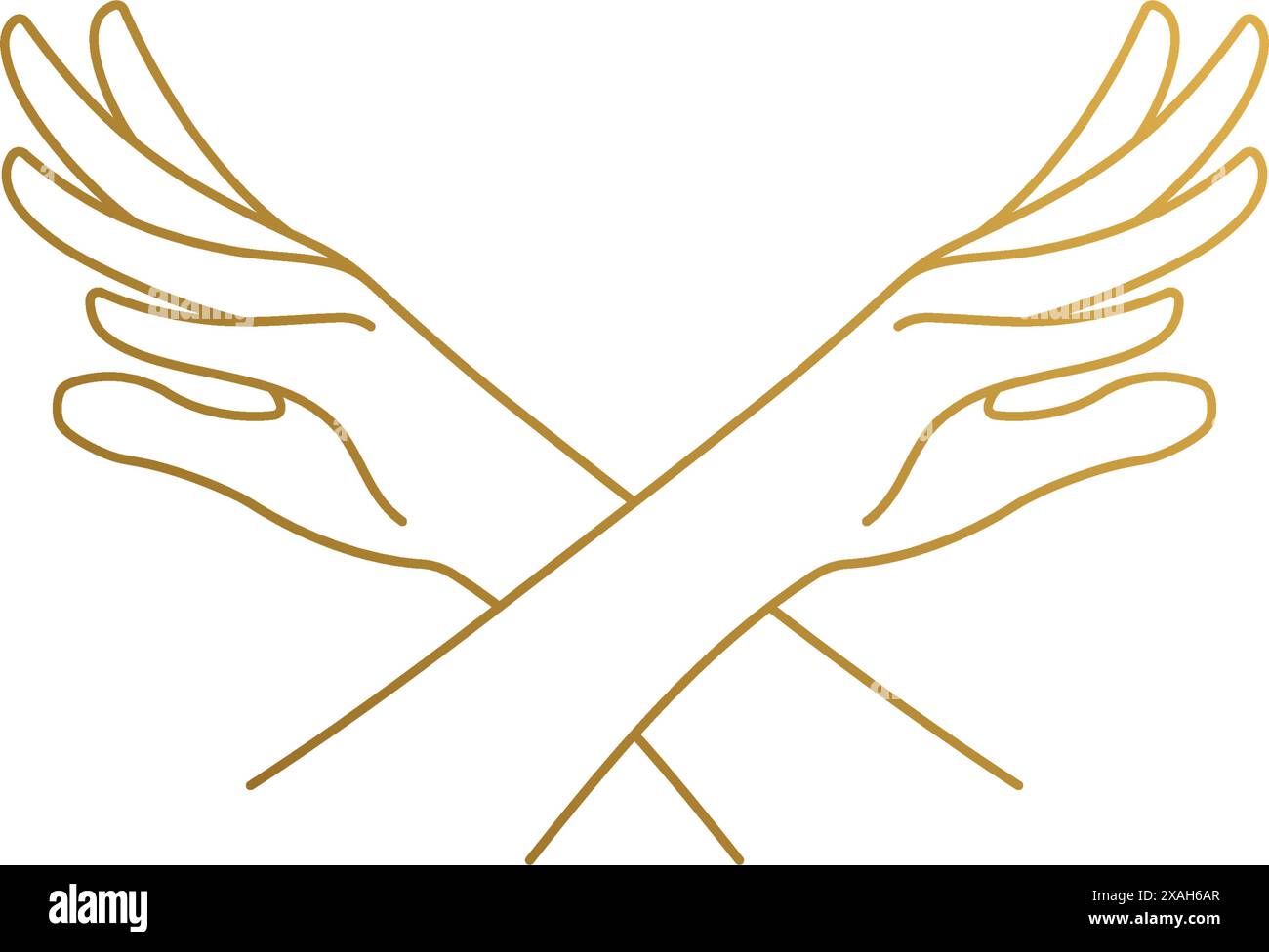 Simple vector illustration of linear style logo design template of ...