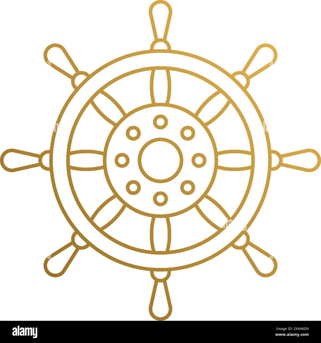 Minimal vector illustration of outline graphic logo design template of ...