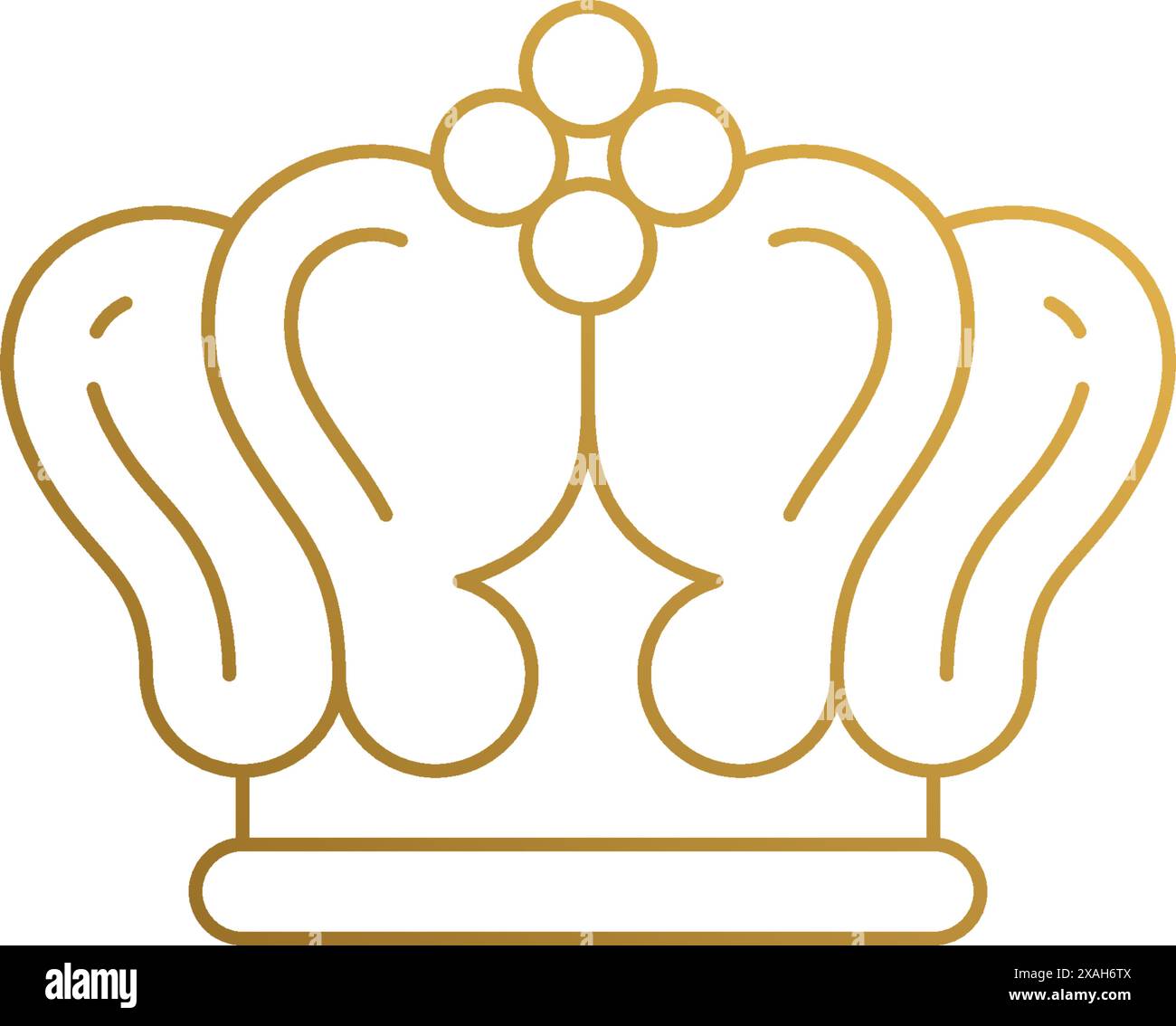 Simple vector illustration of minimal outline graphic logo design ...