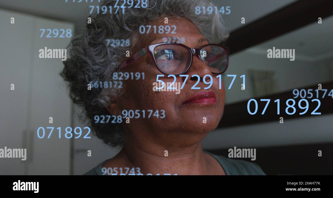 Animation network connection over african hi-res stock photography and ...