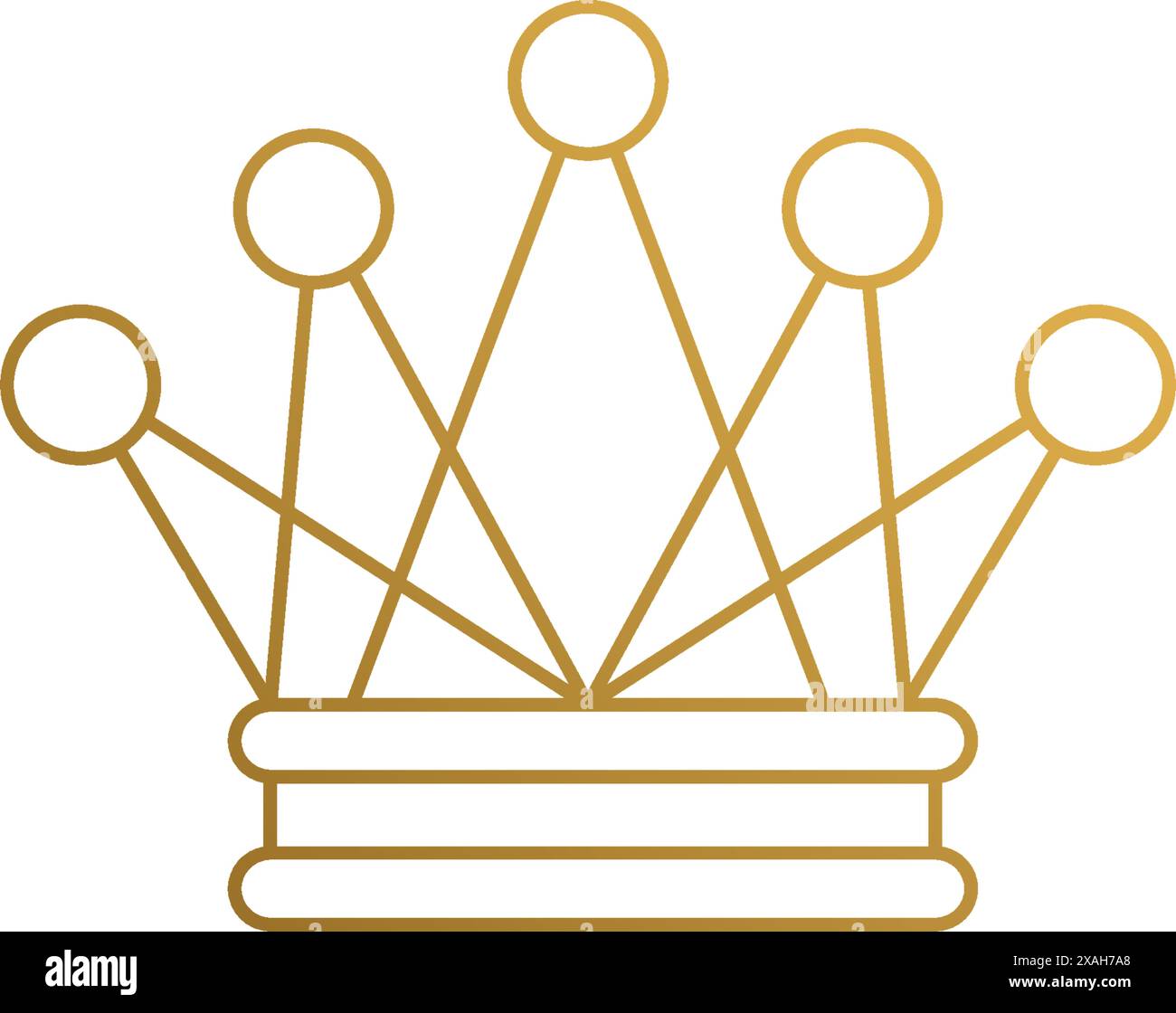 Simple vector illustration of minimal outline graphic logo design ...