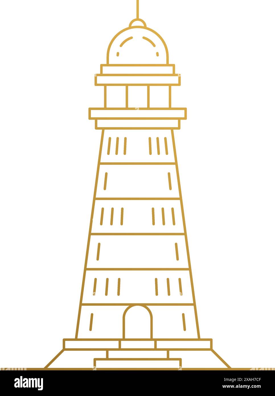 Simple vector illustration of linear style emblem template of ...