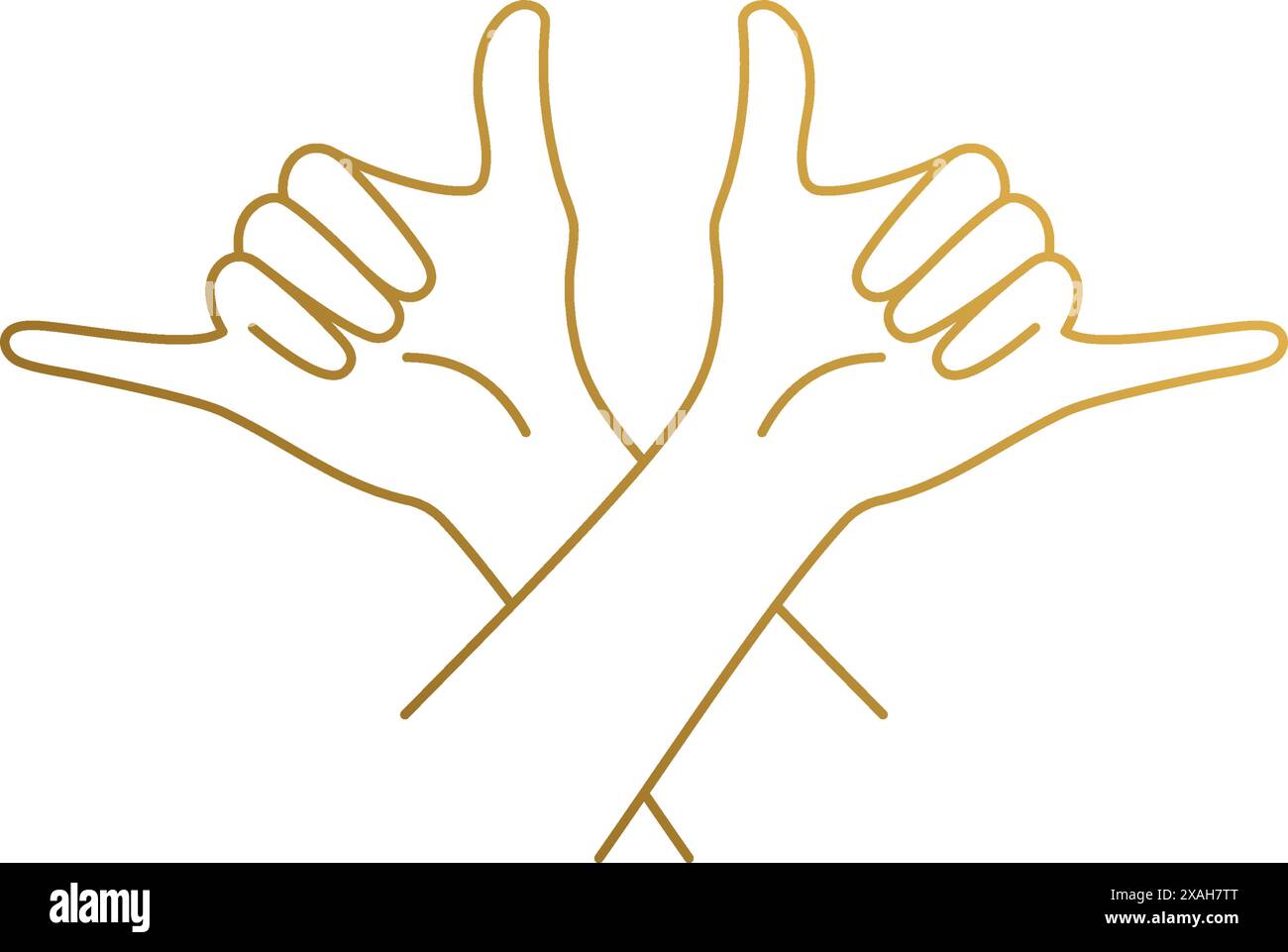 Shaka logo hi-res stock photography and images - Alamy