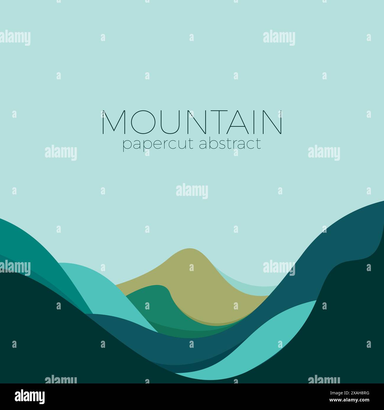 Abstract papercut background Stock Vector Images - Alamy