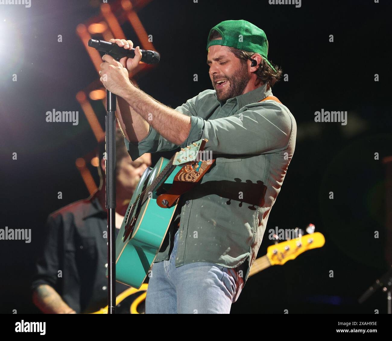 Nashville, USA. 06th June, 2024. Thomas Rhett onstage at the Nissan ...