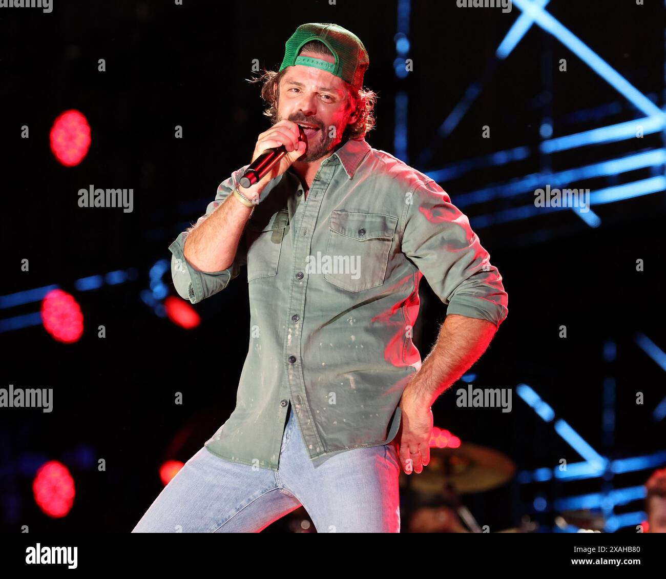 Nashville, USA. 06th June, 2024. Thomas Rhett onstage at the Nissan ...
