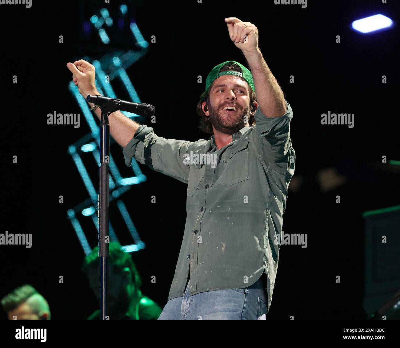 Nashville, USA. 06th June, 2024. Thomas Rhett onstage at the Nissan ...