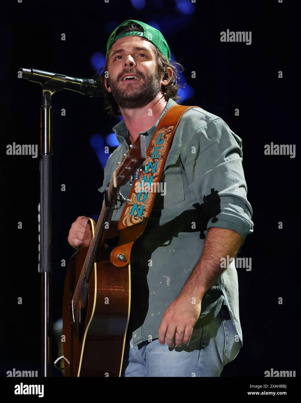 Nashville, USA. 06th June, 2024. Thomas Rhett onstage at the Nissan ...