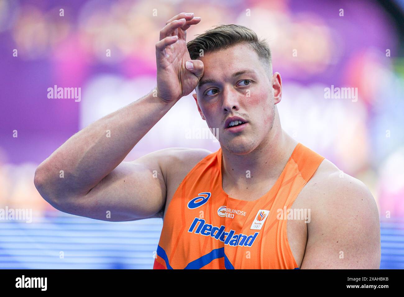 Rome, Italy. 07th June, 2024. ROME, ITALY - JUNE 7: Ruben Rolvink of ...