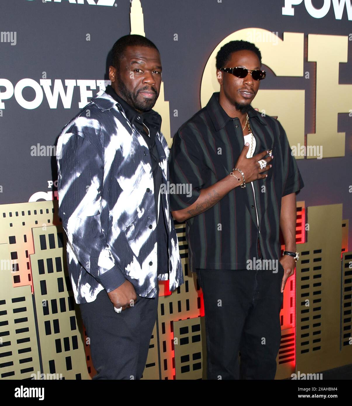 New York City, USA. 06th June, 2024. Curtis '50 Cent' Jackson and Joey ...